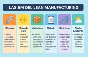 Las 6M del Lean Manufacturing